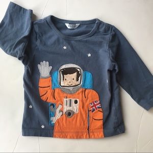 Mini Boden | Shirts & Tops | Boden Astronaut Shirt | Poshmark